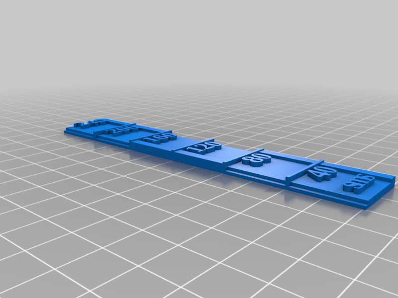 Free 3D file DBMM Rulers・3D printer design to download・Cults