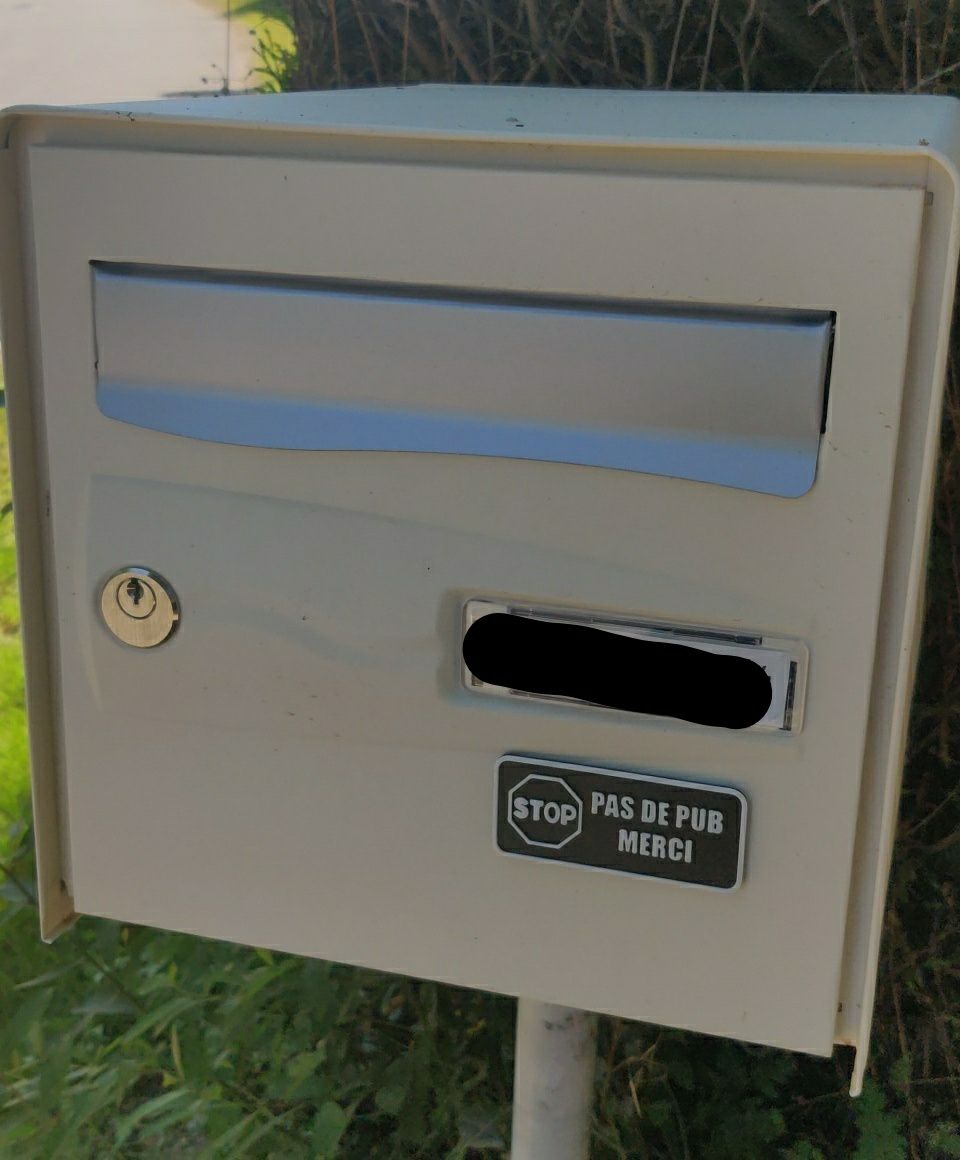 3D printed Stop ads in the mailbox • made with Creality Ender 3・Cults