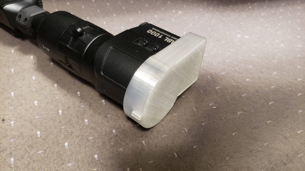 Free STL file ATN Front Scope Cover (w/ Rangefinder)・3D printer design ...