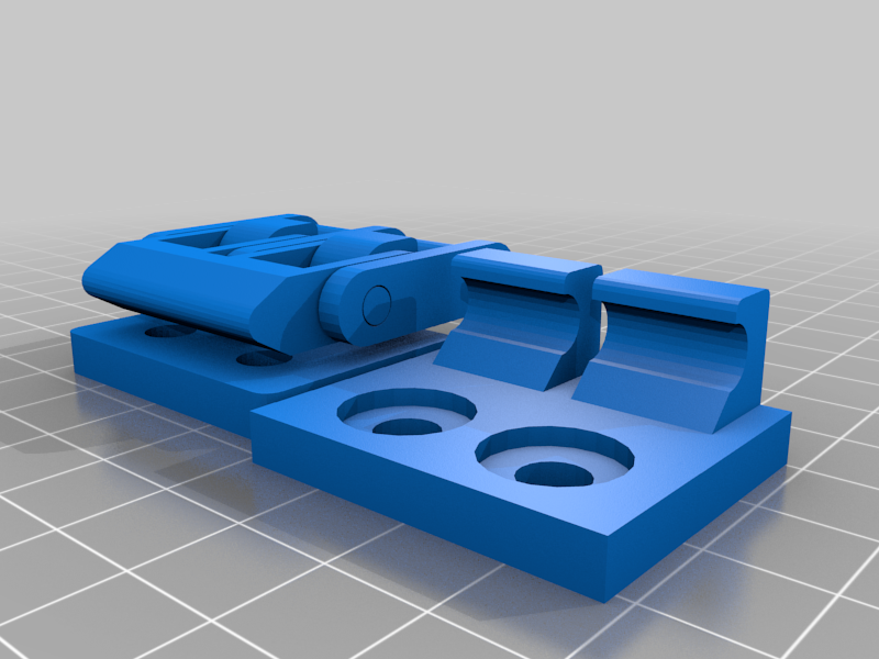 Free STL file Rack Mount Latch・Object to download and to 3D print・Cults