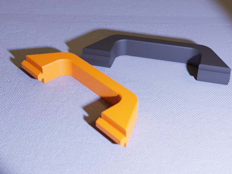 Free STL file 3D Printer Handle for 2020 Extrusion - Creality Ender 3 ...