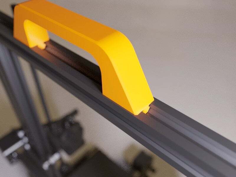 Free STL file 3D Printer Handle for 2020 Extrusion - Creality Ender 3 ...