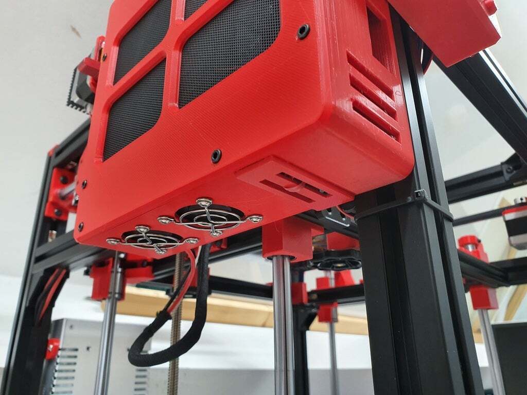 Free STL file PCB & Display Enclosure for 3030 Extrusion SKR V1.4 & 3.5 ...