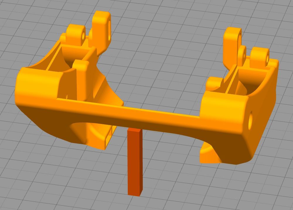 Free STL file Hero Me 4010 Dual Fan Duct with Improved Nozzle Visibility 🧞‍♂️・3D print design to ...