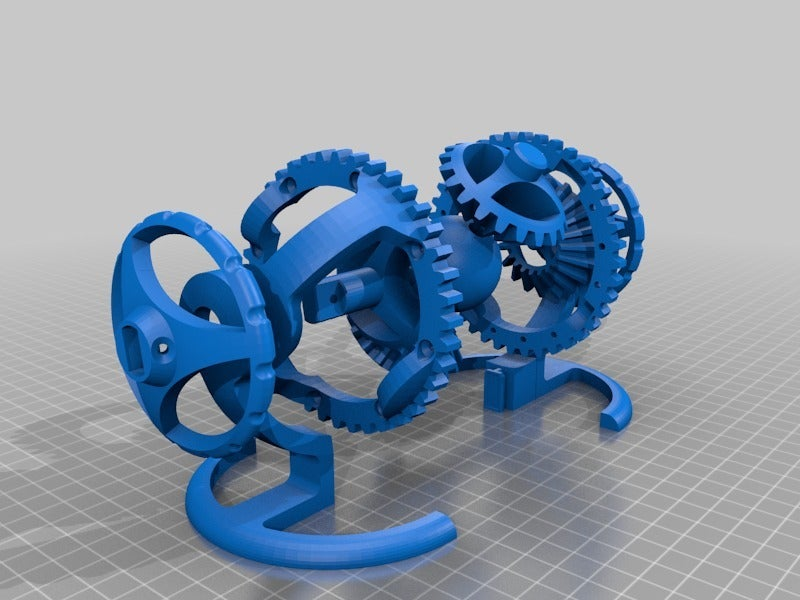 Free STL file Spherical Differential 👌・3D printing template to download ...