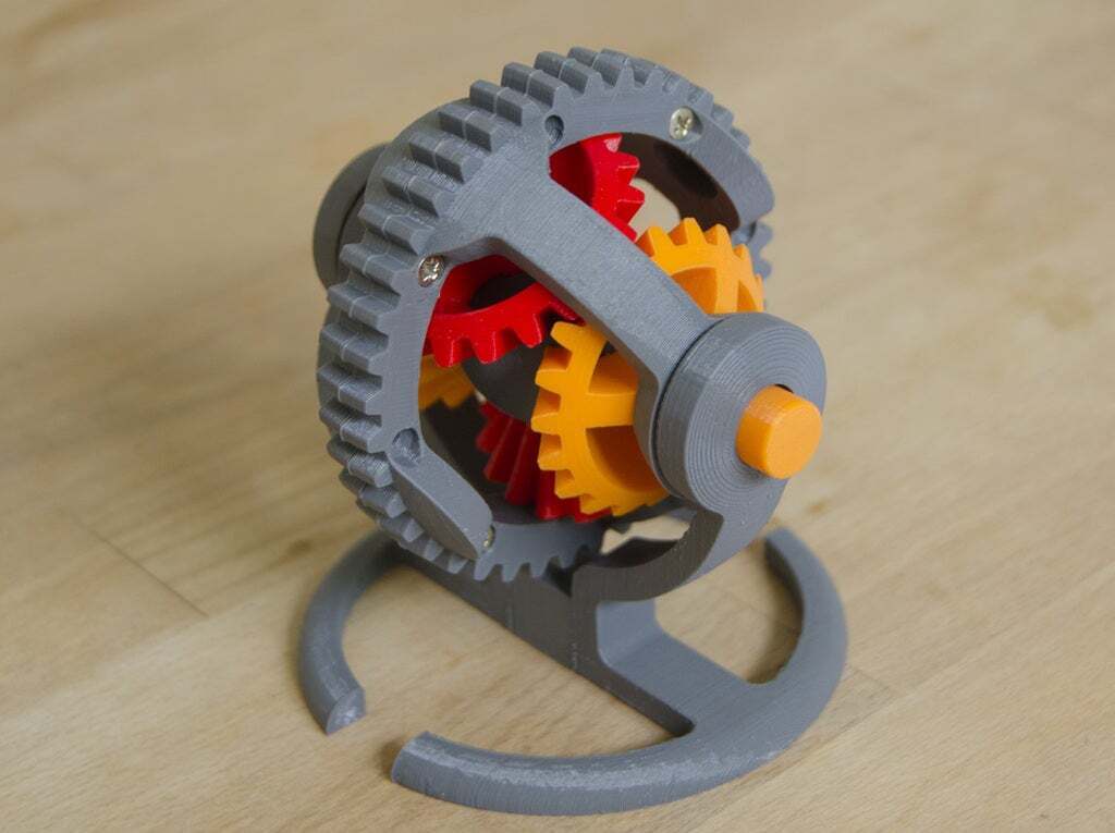 Free STL file Spherical Differential 👌・3D printing template to download ...