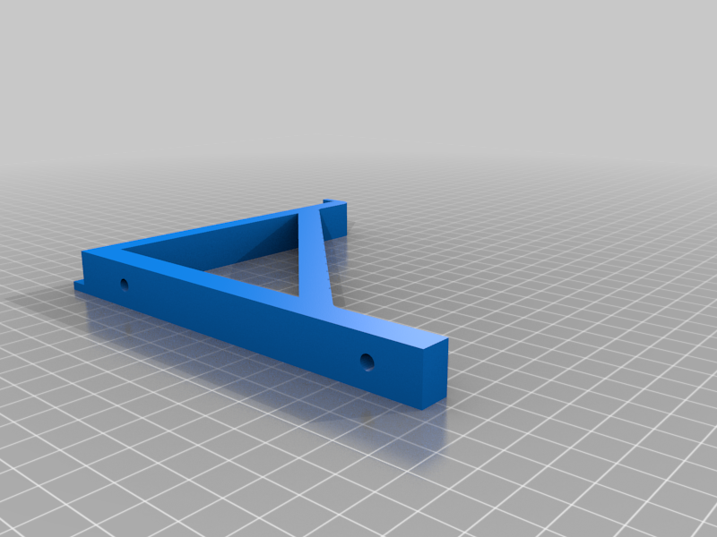 Free STL file Small shelf bracket 🤏・3D printer model to download・Cults