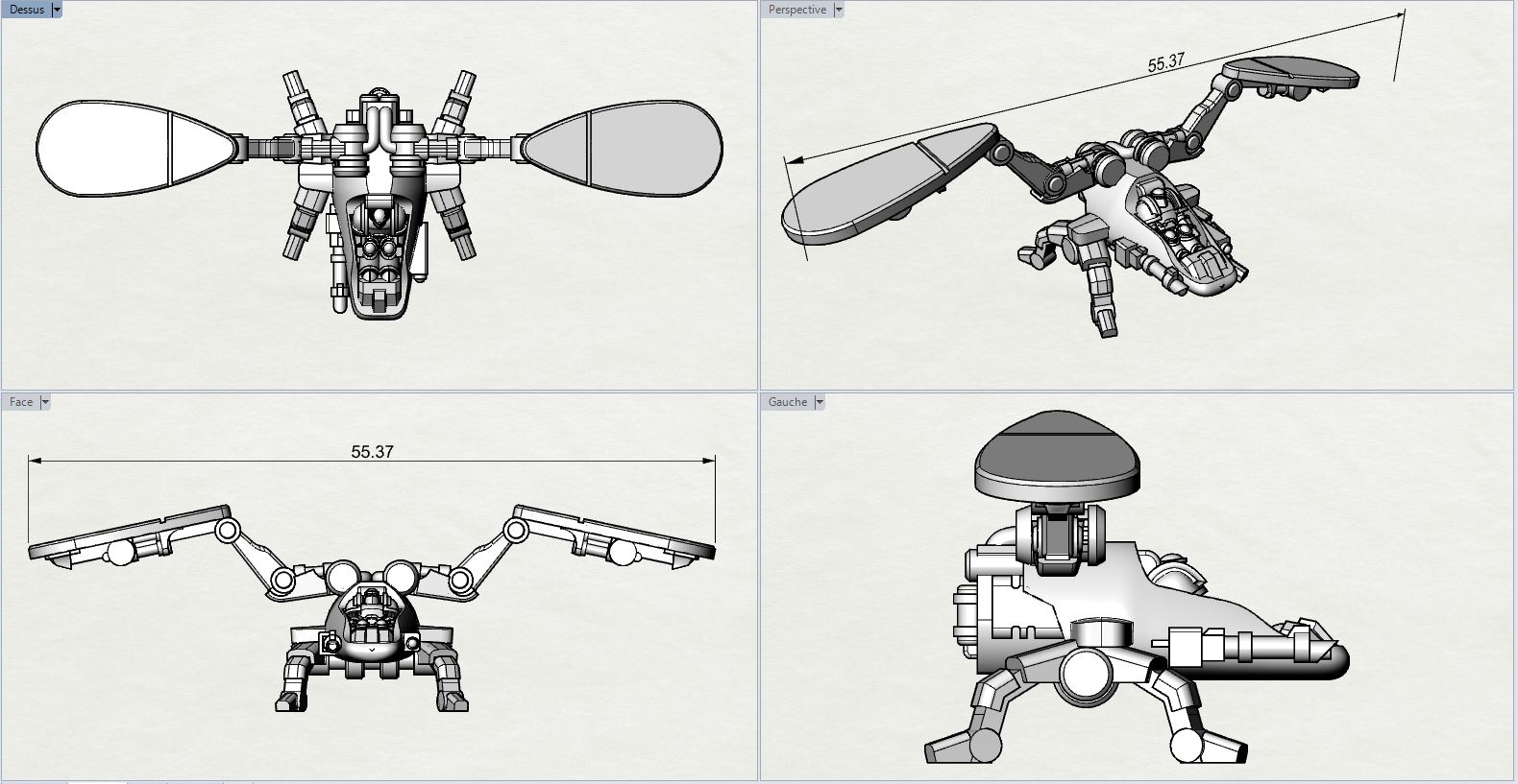 STL file Orgus flyer 🎲・Template to download and 3D print・Cults
