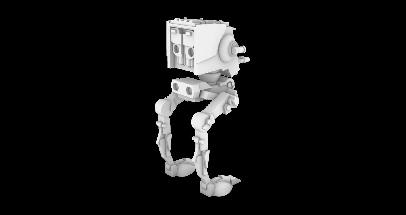 Free STL file Armored Chicken Walker 🐔・3D printable model to download・Cults