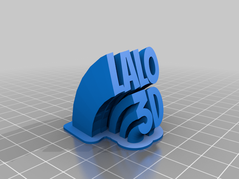 Free 3D file LOGO 3D・3D print design to download・Cults