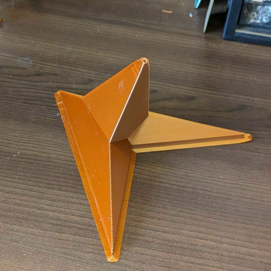 Free 3D file Triangular Pyramid Model Aircraft Stand ️・3D printing ...