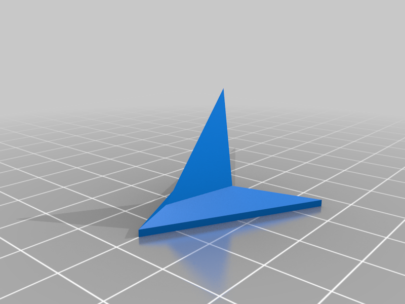 Free 3D file Triangular Pyramid Model Aircraft Stand ️・3D printing ...