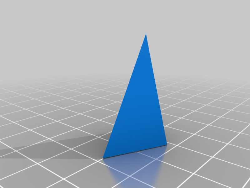 Free 3D file Triangular Pyramid Model Aircraft Stand ️・3D printing ...