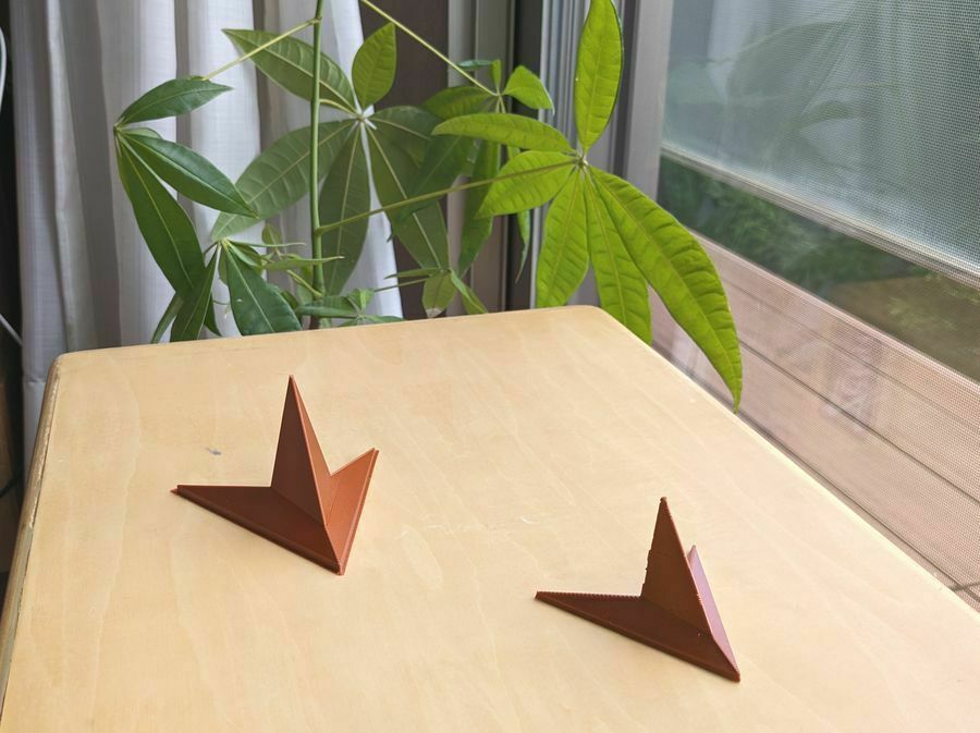 Free 3D file Triangular Pyramid Model Aircraft Stand ️・3D printing ...