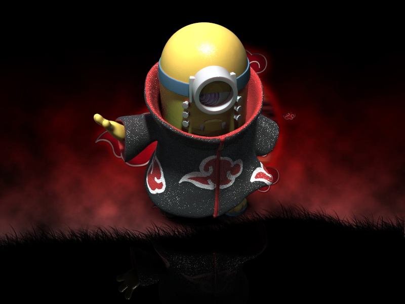 STL file minion pain akatsuki COSPLAY・3D printable model to download・Cults