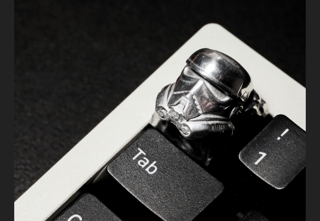 STL file Keycap star wars trooper ver 2・3D printable model to download ...