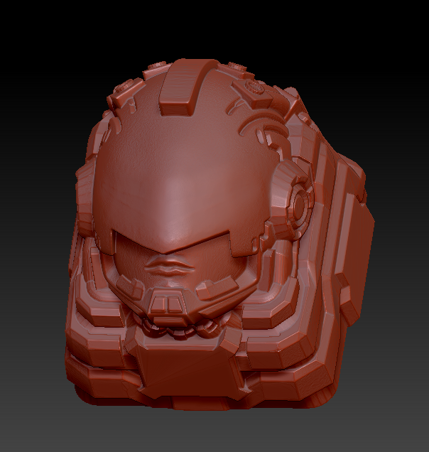 STL file Keycap RoboCop・3D printing idea to download・Cults