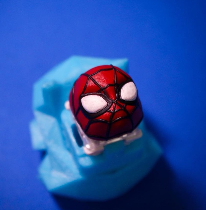 STL file Keycap SpiderMan・3D print design to download・Cults