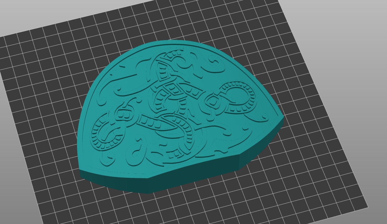 STL file Dragon Sword Handle Casting Molds・3D printable model to ...