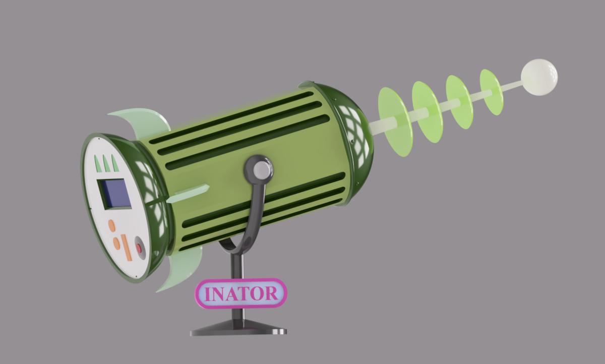 Fichier STL Le premier Inator de Doofenshmirtz 👽・Modèle pour imprimante ...