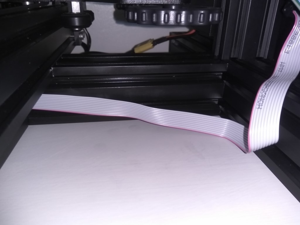 Free STL file Ender3 LCD Cable Cover Clip・3D printing design to ...