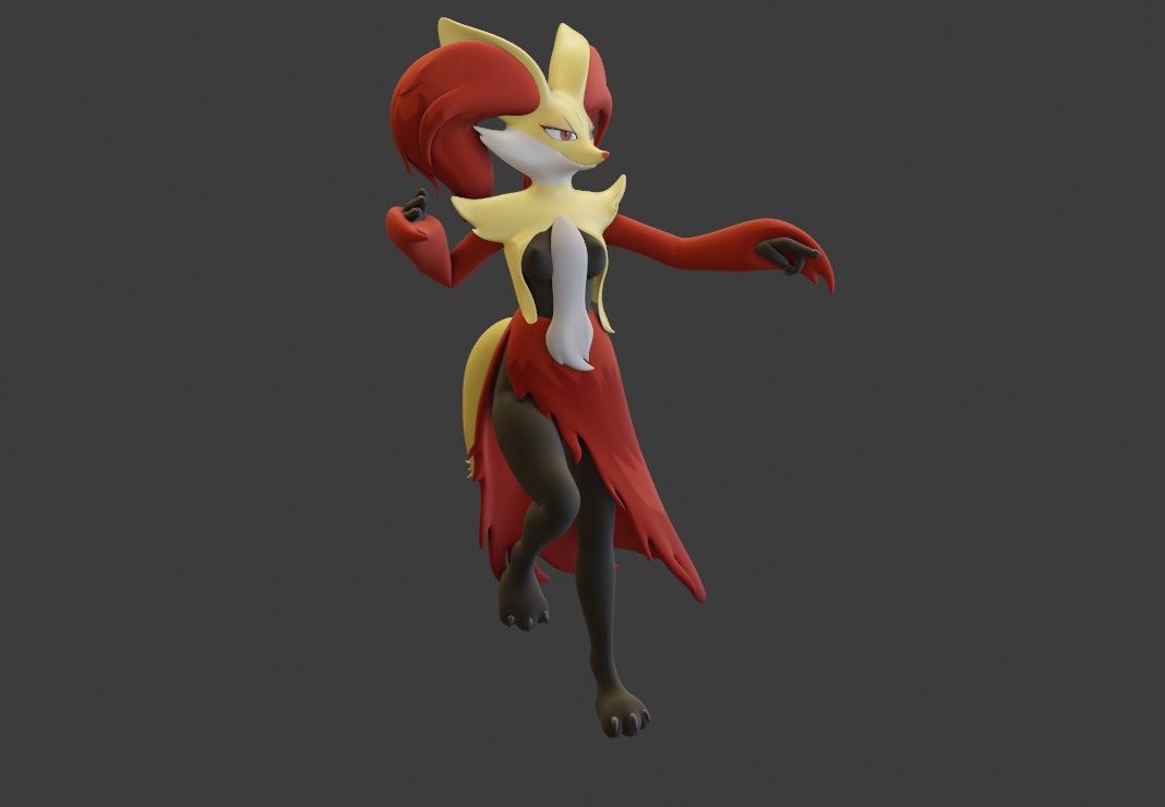Free STL file Delphox・3D printing template to download・Cults