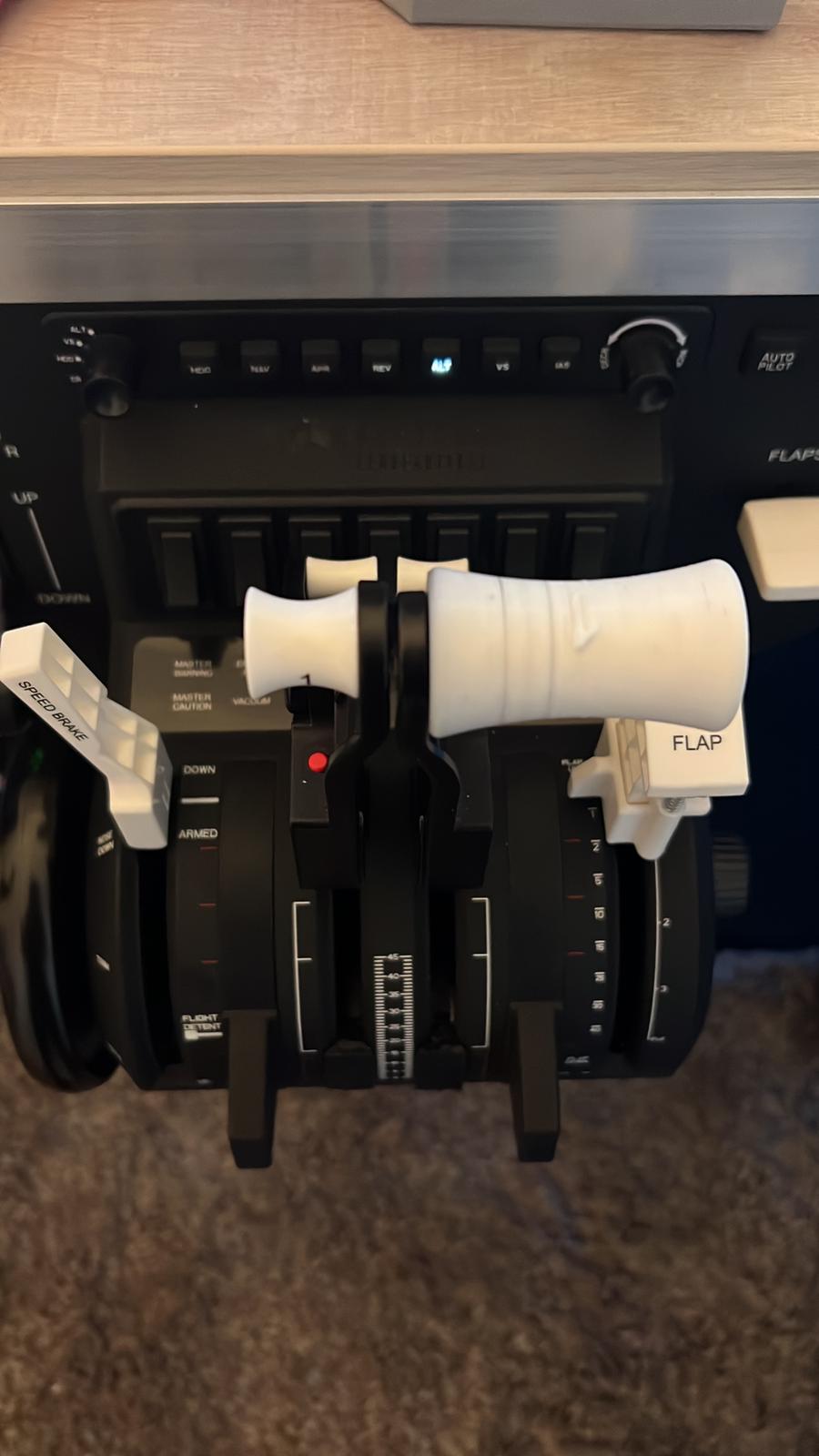 STL file Honeycomb Bravo Throttle Handles Customised・3D printable ...