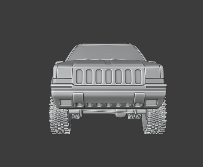 STL file jeep grand cherokee zj 1993 - For 3D Printing 3D print model ...