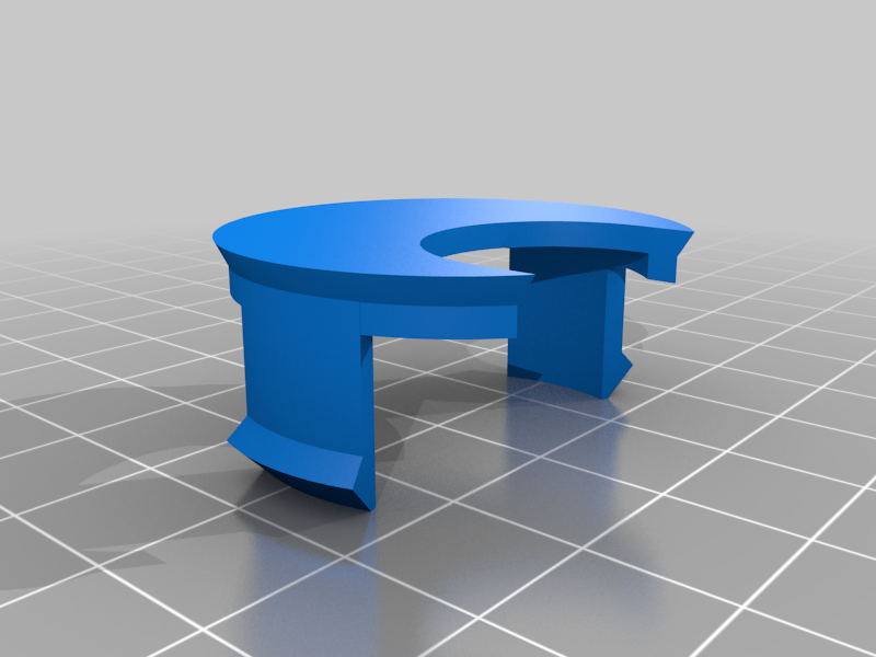 Free 3D file Cable Hole Cover 38mm・Model to download and 3D print・Cults