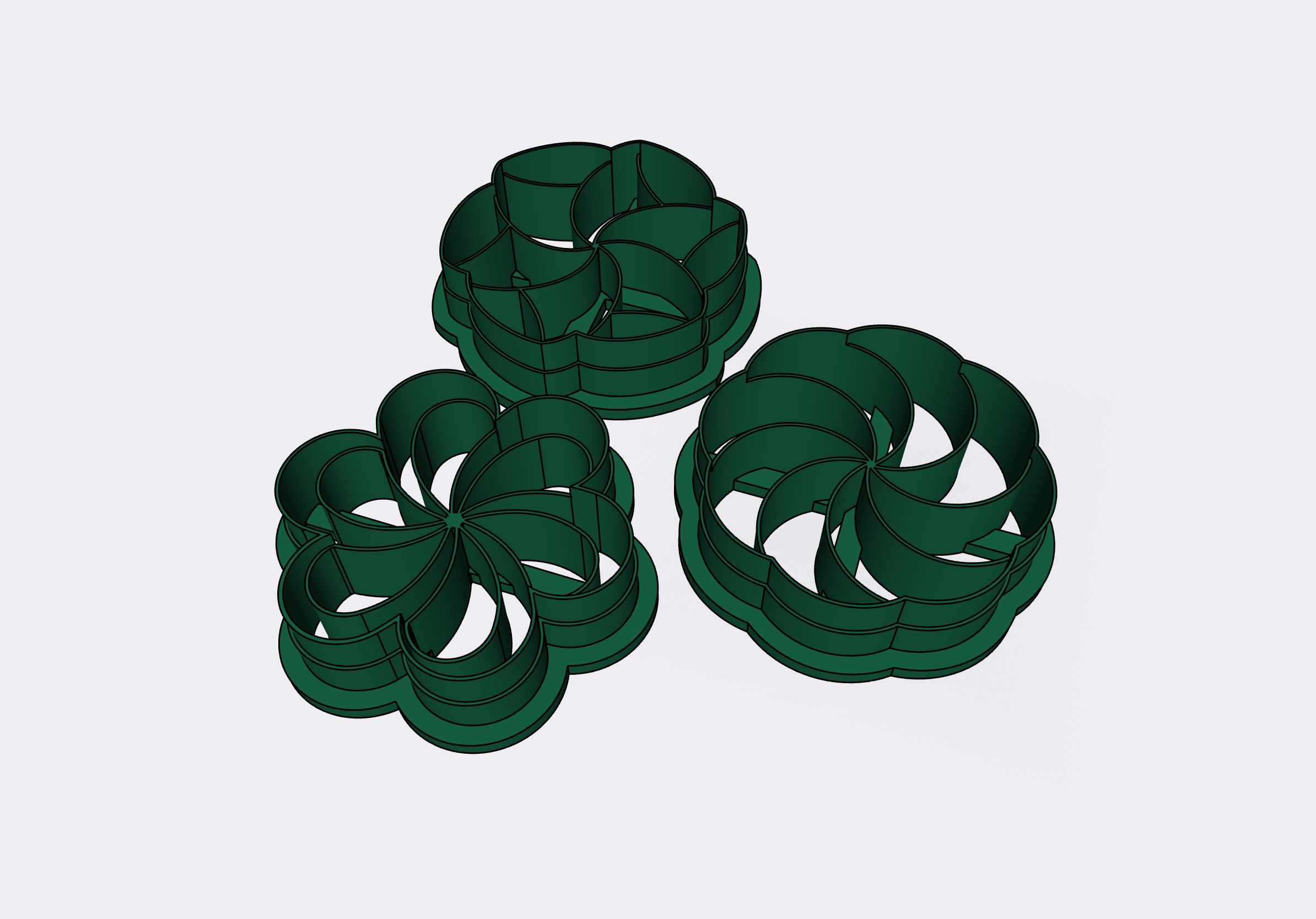 STL file Flower Cutters 💐・Design to download and 3D print・Cults