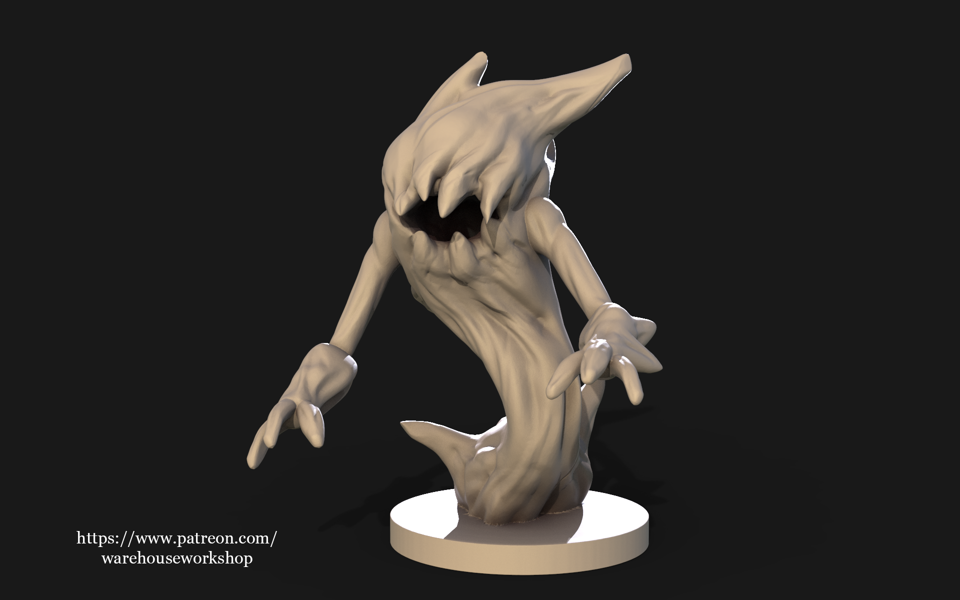 Free STL file Wood Monster・3D printable model to download・Cults