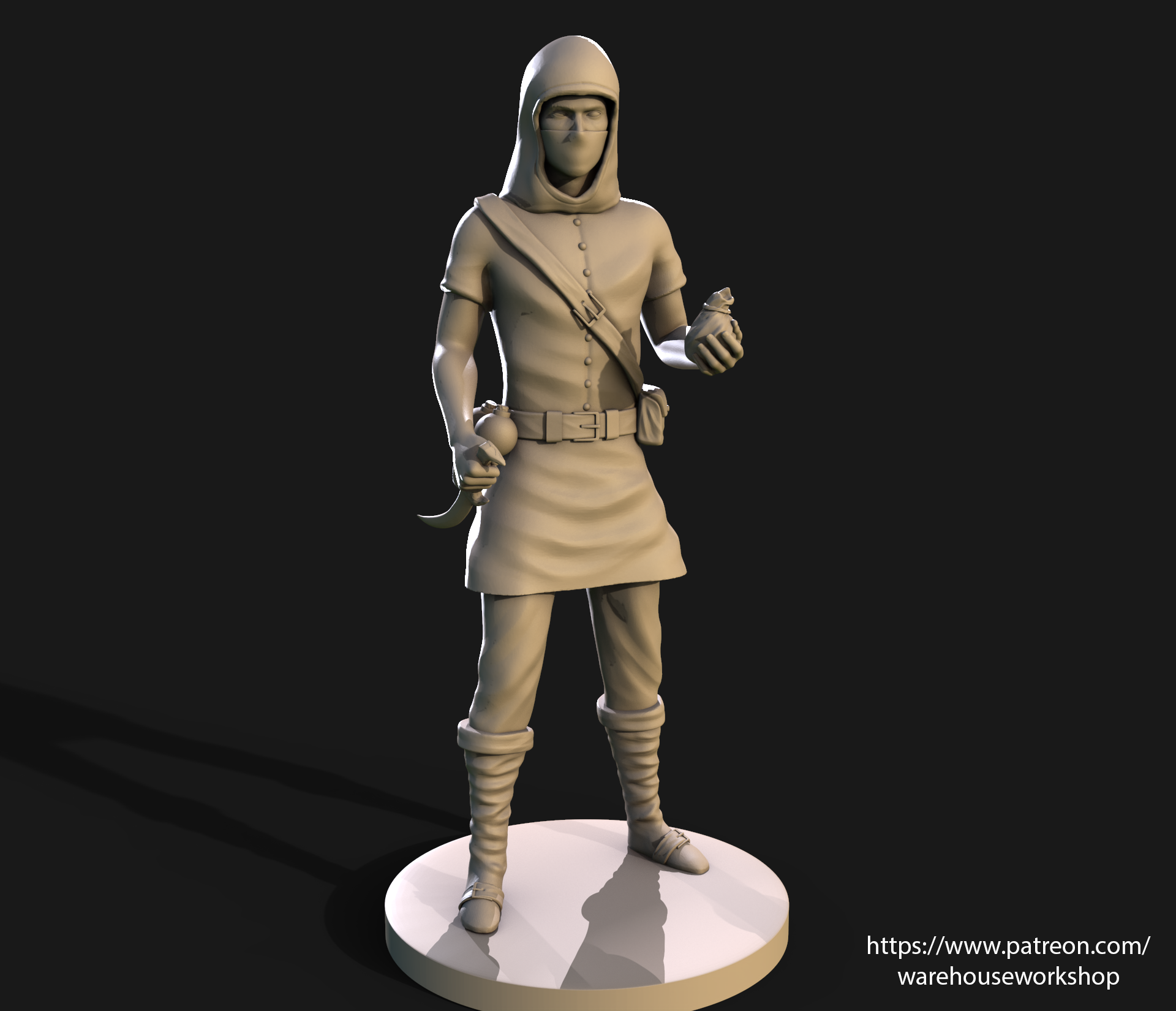 Free STL file Thief・3D print design to download・Cults