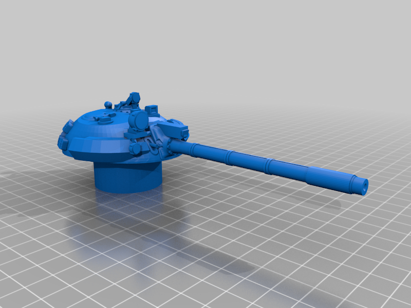 Free STL file Tank T-55AM 🪖・3D print object to download・Cults