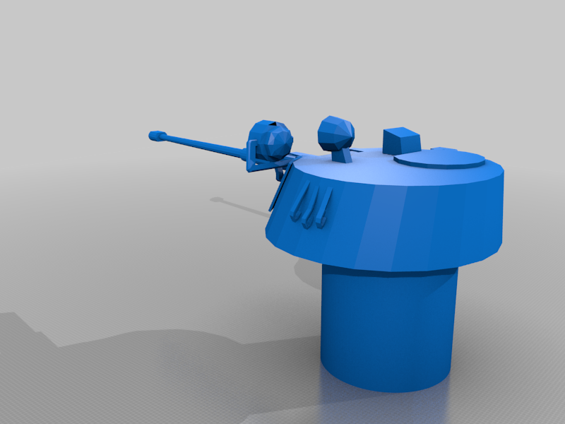 Free OBJ file Russian Air assault vehicle BMD-2・3D print model to ...