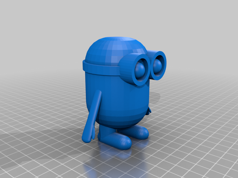Free OBJ file Minions・3D printing model to download・Cults