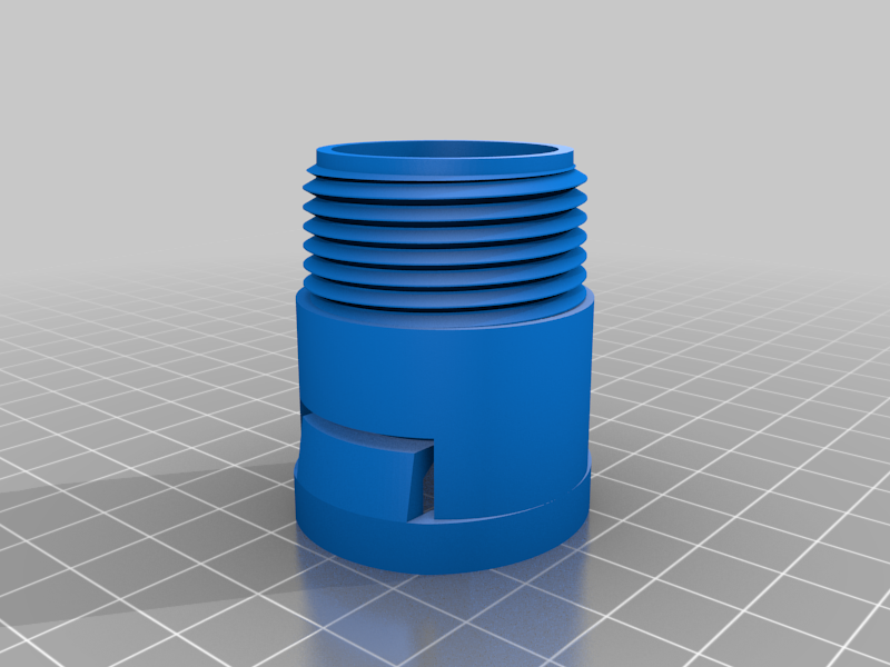 Fichier 3D gratuit ENT 1" Smurf Tube conduit Connector・Design pour ...