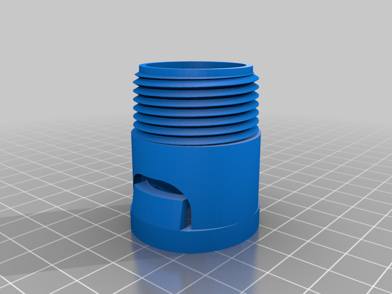 Free 3D file ENT 1" Smurf Tube conduit Connector・3D print design to ...