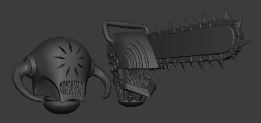 Free STL file Chainsaw Man - Miniature Head 🪚・3D printer model to ...