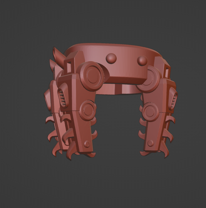 Free STL file Bladed Fist・3D printable object to download・Cults