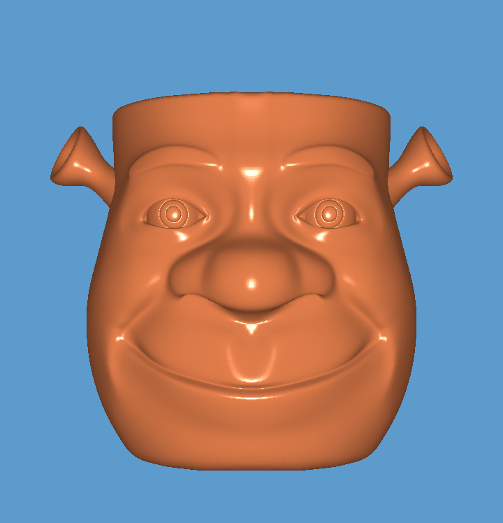 STL file Shrek Pot・3D printer design to download・Cults