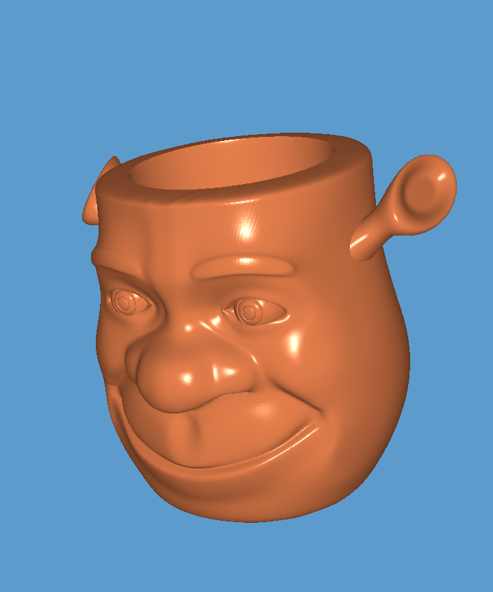 STL file Shrek Pot・3D printer design to download・Cults