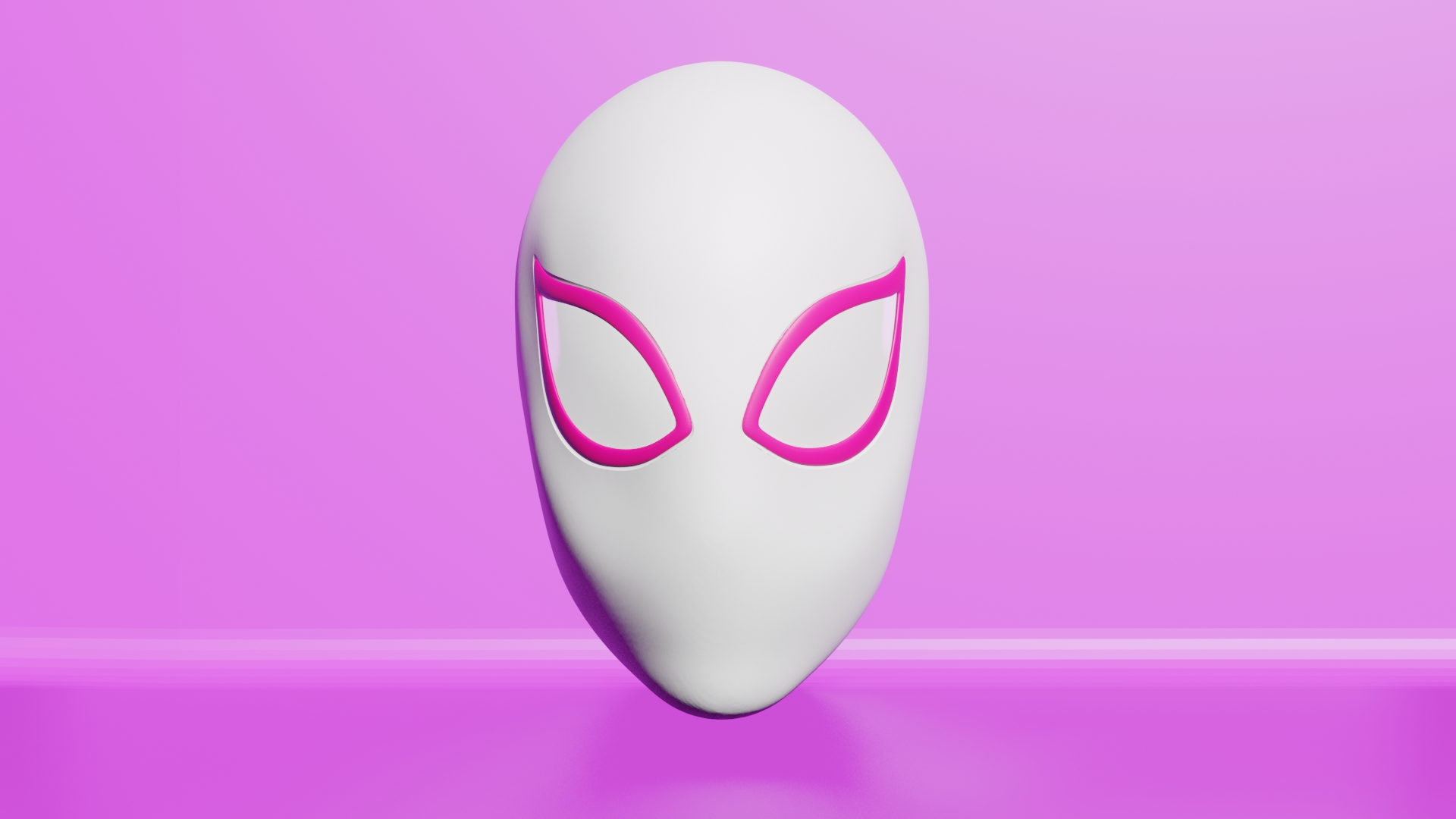 Fichier STL Spider Gwen Into the Spiderverse Faceshell (Fichier 3d ...