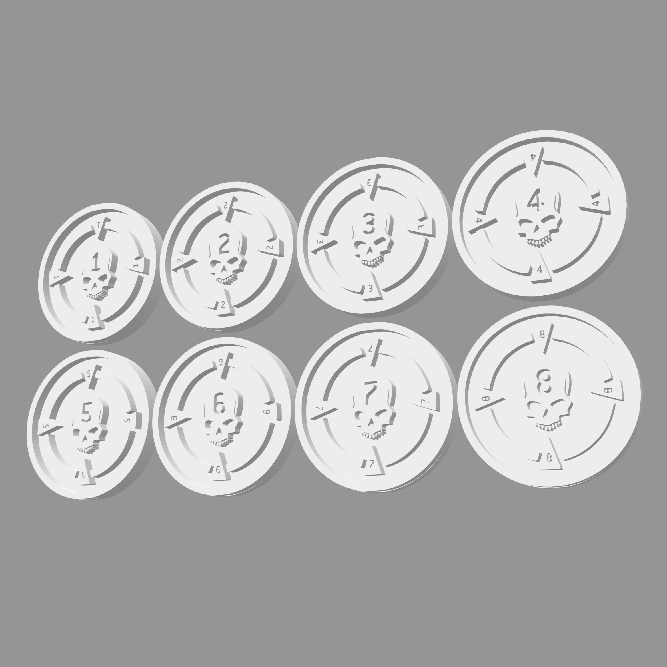 Free STL file Warhammer 40K Tokens (Free) ⚔・3D printing design to ...