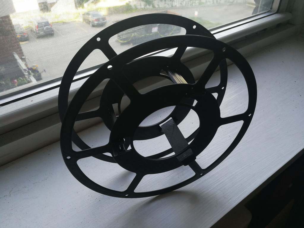 Free STL file Snap-Together "Master Spool" for Loose Filament (eSun ...