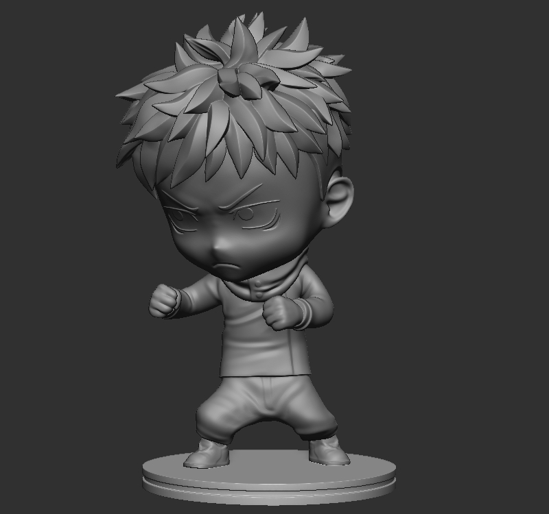 STL file ITADORI YUJI - JUJUTSU KAISEN 🎨・3D printer model to download・Cults