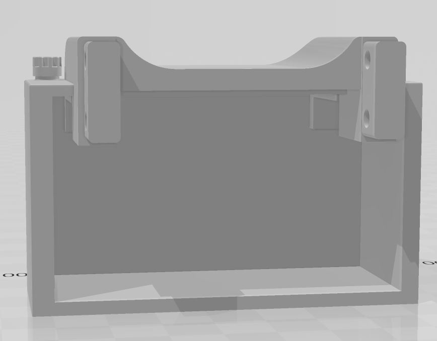STL file 1:14 Scania Bag end med tank・3D print design to download・Cults