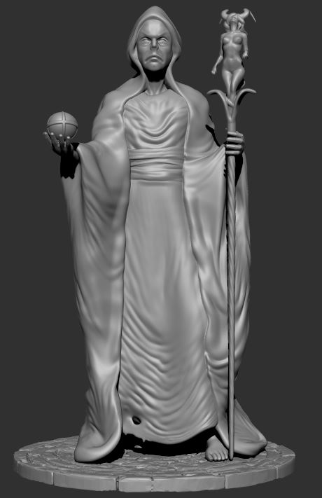STL file Old Wizard・3D printing template to download・Cults