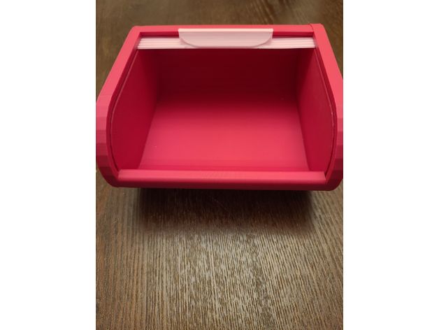 Бесплатный STL файл Wide Roll Top Box・Шаблон для 3D-печати для загрузки ...