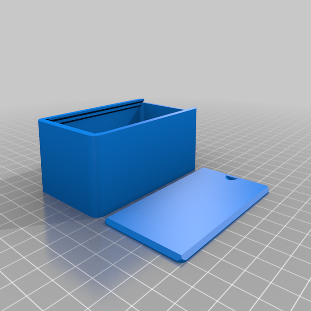 Free STL file Round Box with Lid 85*50*30・3D printer model to download ...