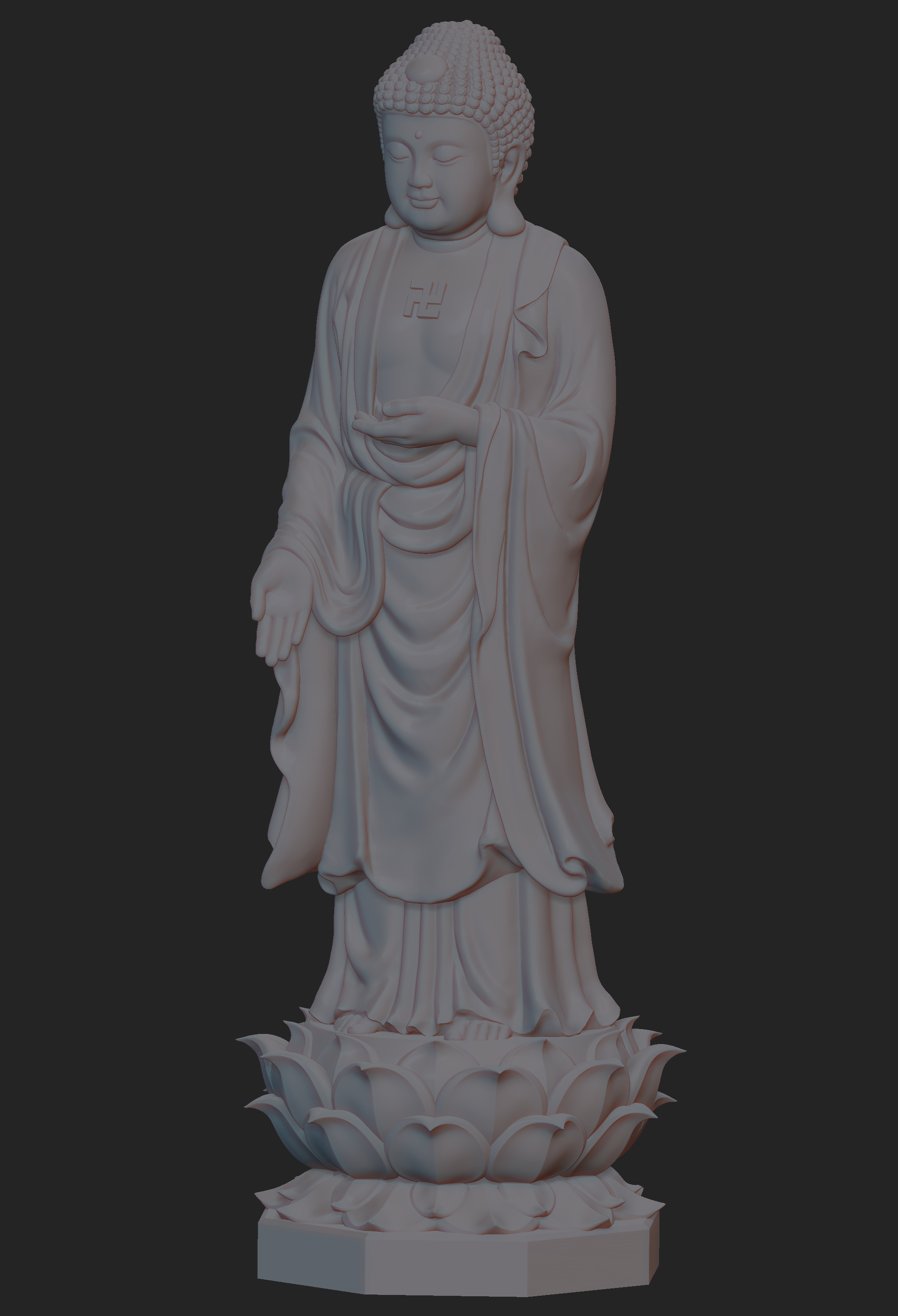 STL file Buddha Statue・Template to download and 3D print・Cults